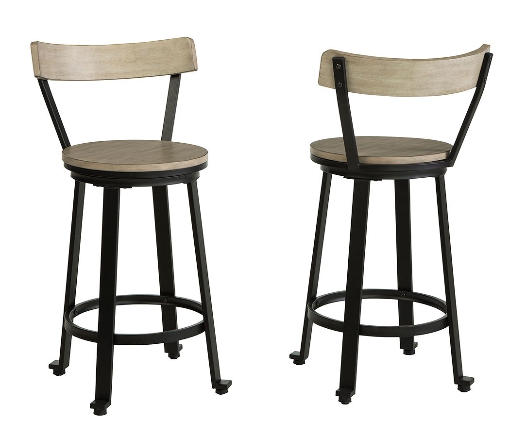 Melenski Swivel Barstool (Set Of 2) Signature Design | Furniture Cart