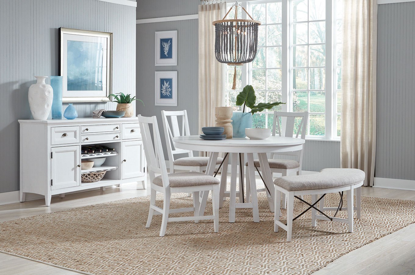 Round bench seat for dining table store