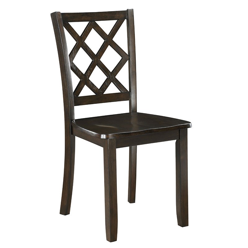 Trellis Brown Side Chair (Set Of 2) New Classic Furniture | Furniture Cart