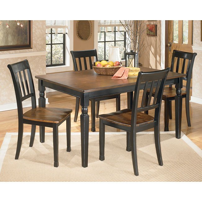 Owingsville Rectangular Dining Room Set Signature Design | Furniture Cart