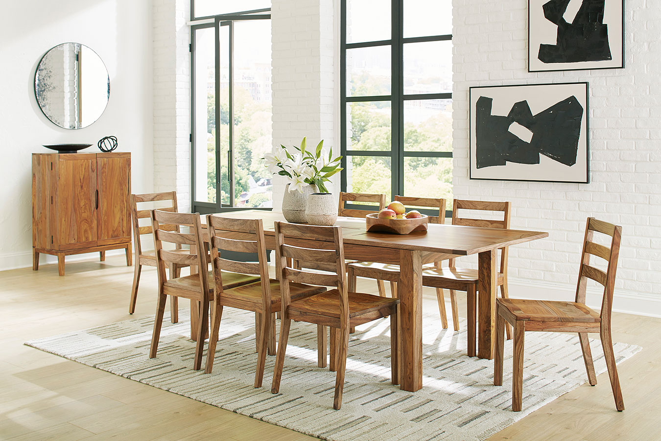 Dressonni Dining Room Set Signature Design | Furniture Cart