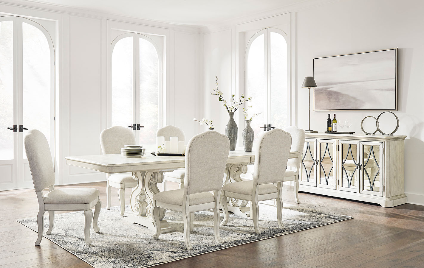 Arlendyne Dining Room Set Signature Design, 1 Reviews | Furniture Cart