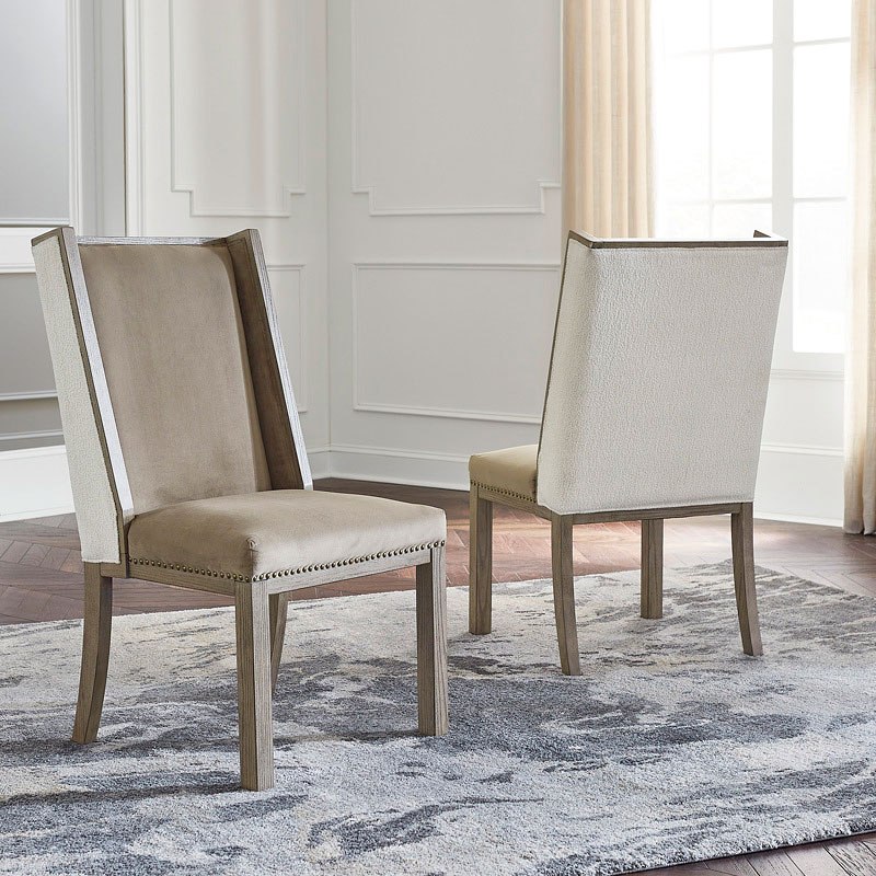Chrestner Host Chair (Set Of 2) Signature Design | Furniture Cart