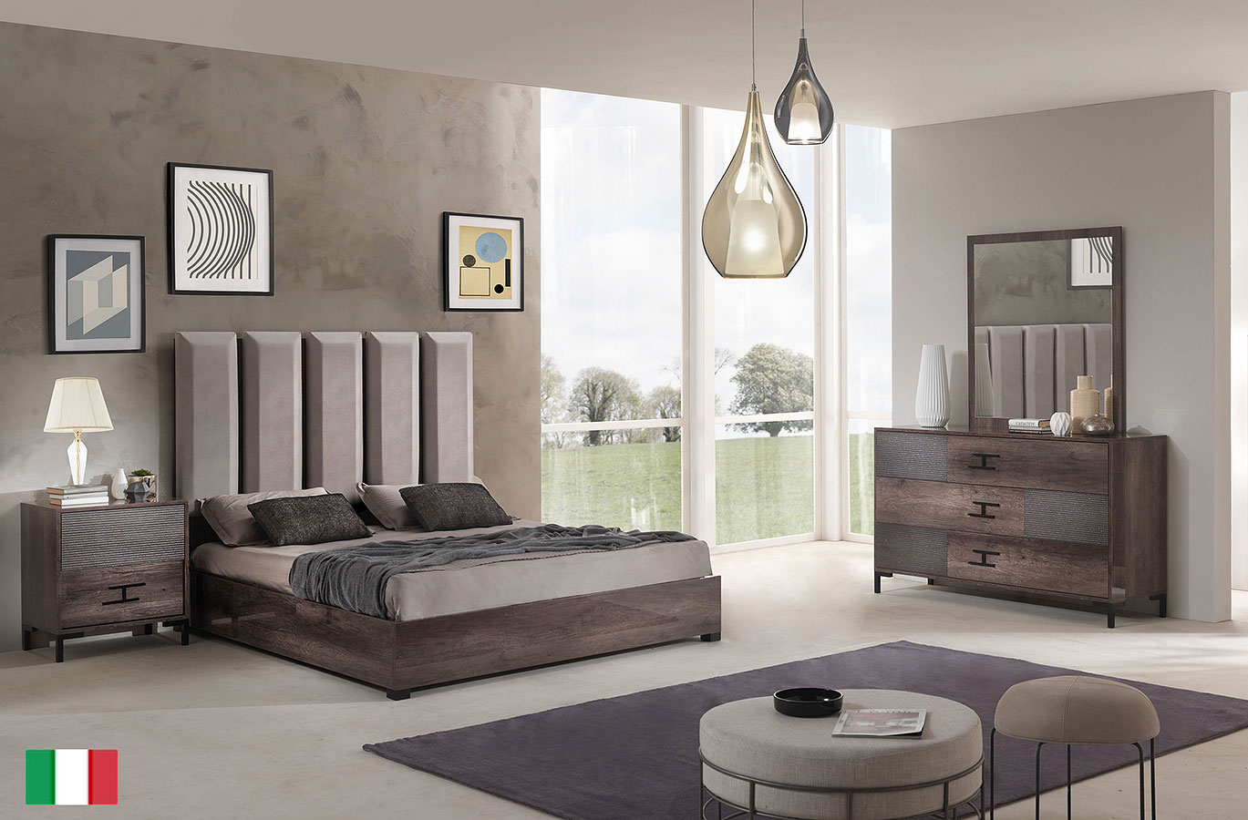 Divina Platform Bedroom Set