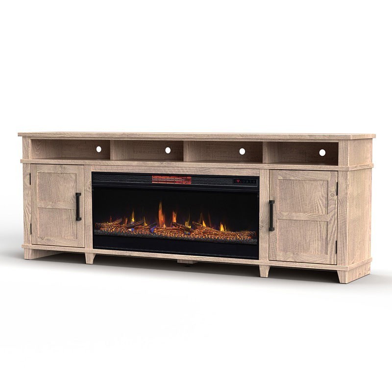 Deer Valley 86 Inch Fireplace Console (Hazelwood) Legends Furniture ...