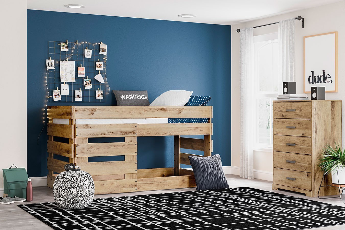 Larstin Twin Loft Bedroom Set Signature Design | Furniture Cart