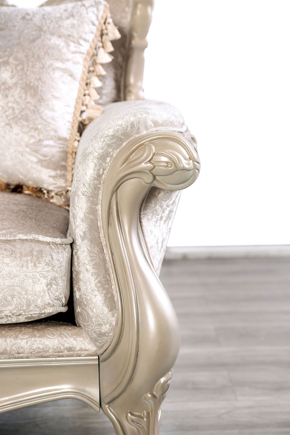 Acapulco Off-White Living Room Set Furniture Of America | Furniture Cart