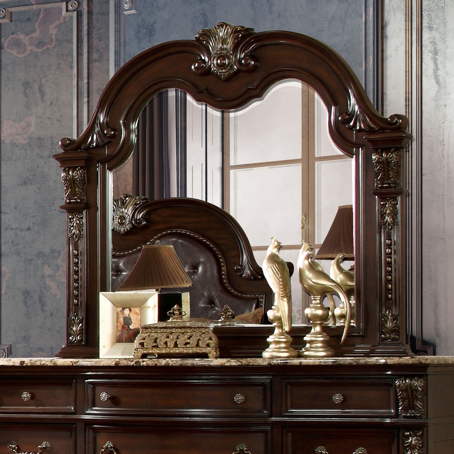 Fromberg Mirror Furniture Of America | Furniture Cart