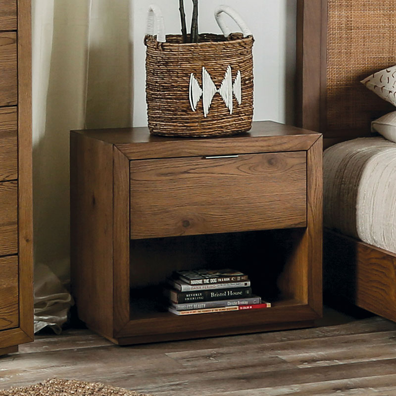 Leirvik Nightstand Furniture Of America | Furniture Cart