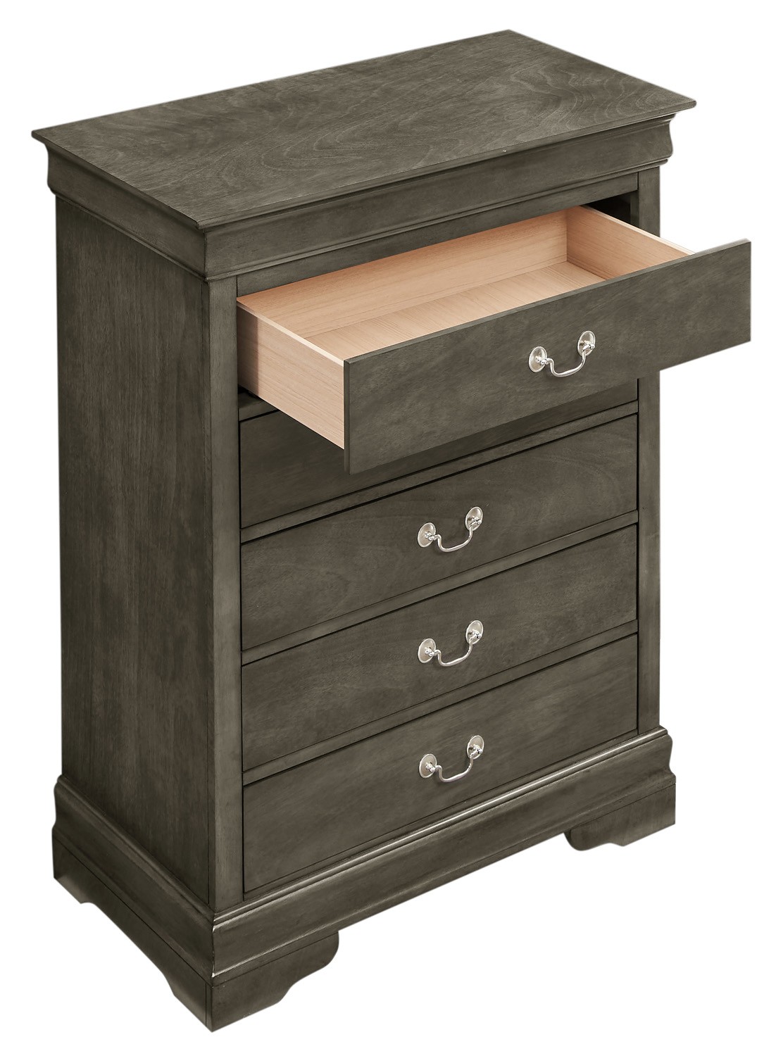 Louis Phillipe Gray Chest Glory Furniture | Furniture Cart