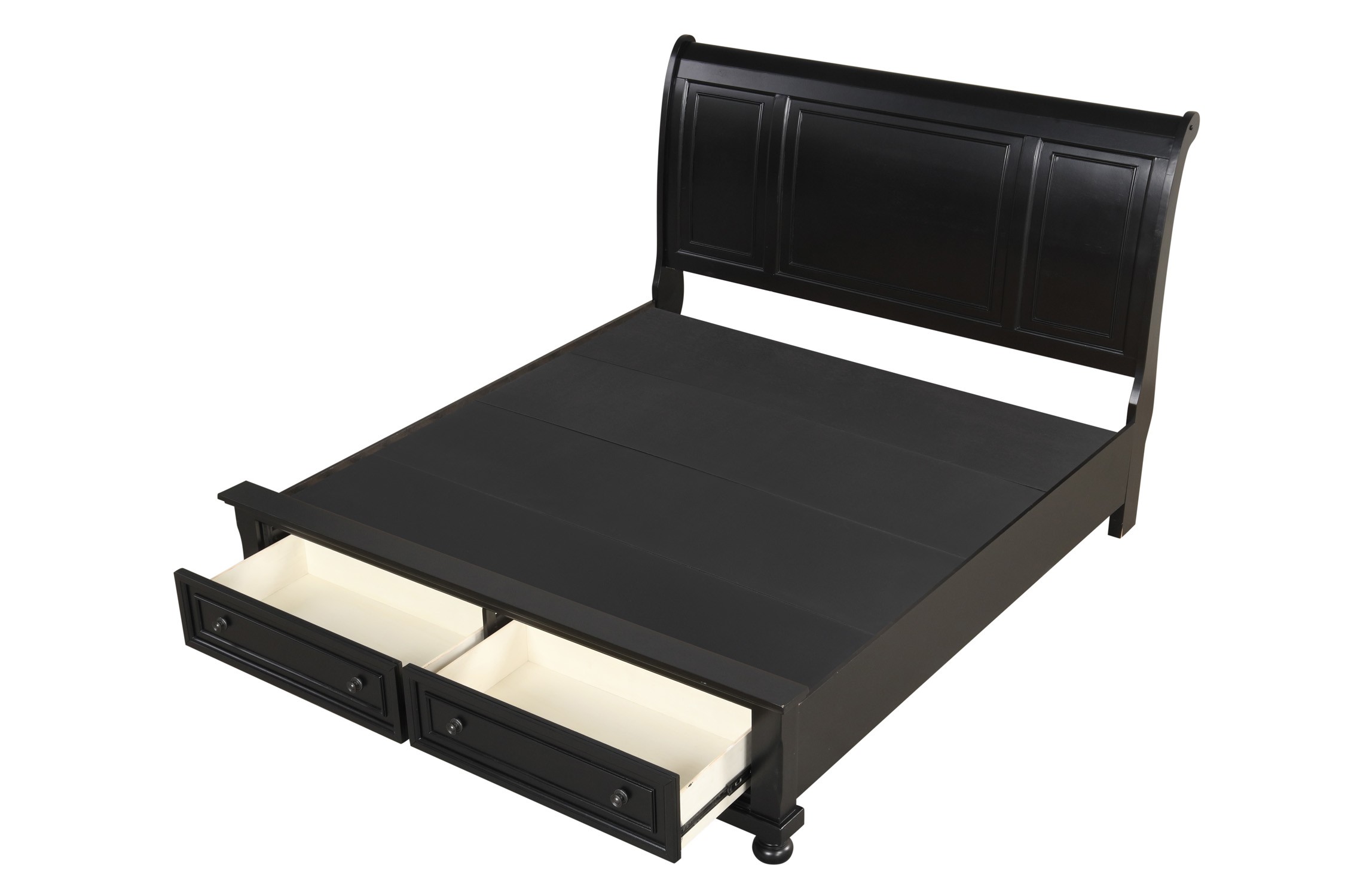 Meade Black Slay Storage Bed Glory Furniture | Furniture Cart