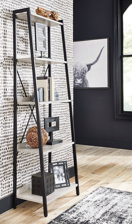 Lazabon Bookcase Signature Design | Furniture Cart