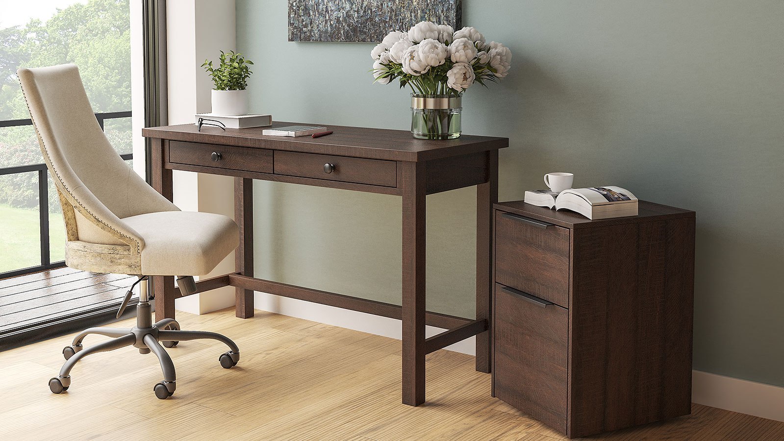 Camiburg Home Office Set Signature Design | Furniture Cart
