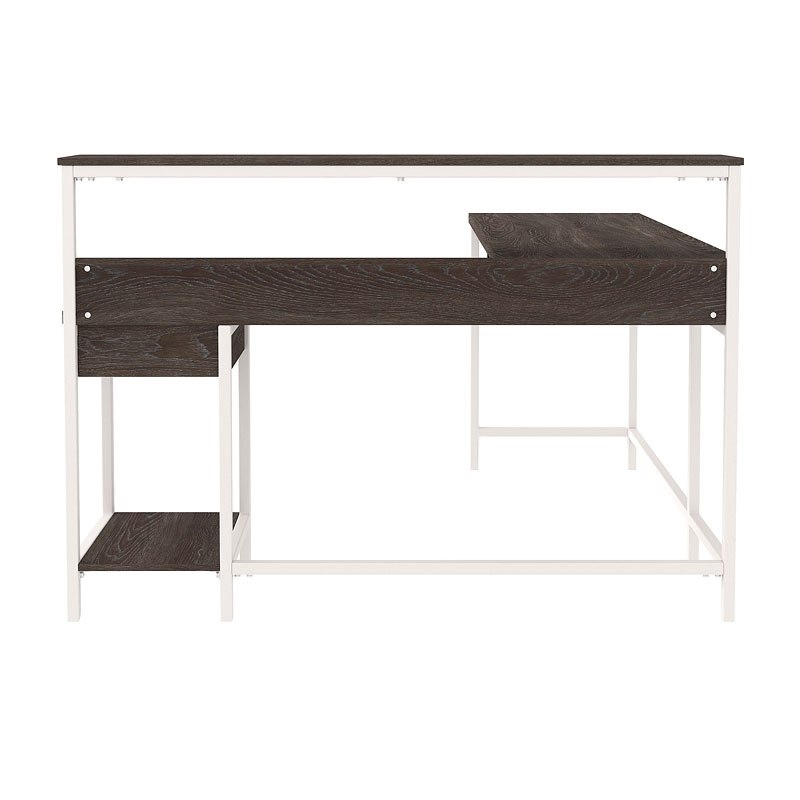 Dorrinson L-Desk W/ Hutch Signature Design | Furniture Cart