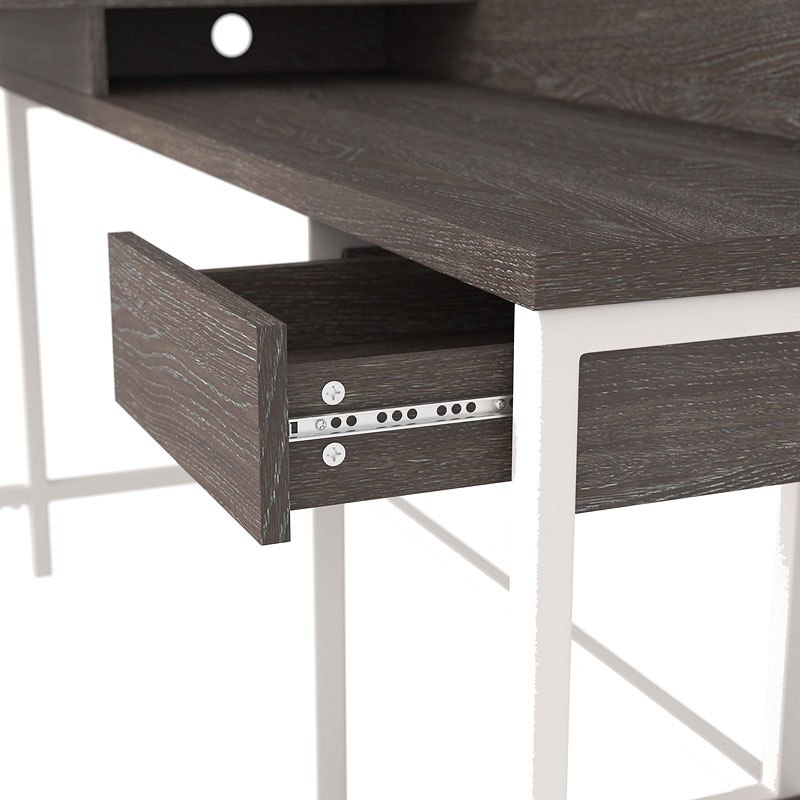 Dorrinson L-Desk W/ Hutch Signature Design | Furniture Cart