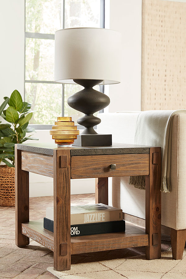 Harlow End Table Aspenhome | Furniture Cart