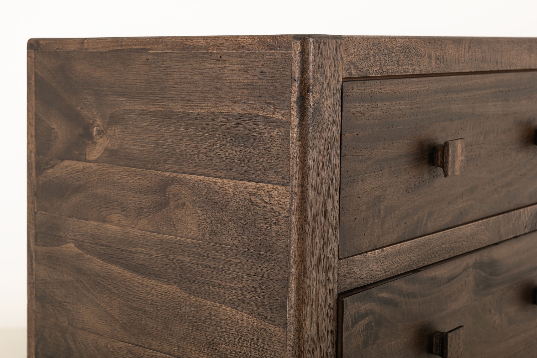 Atenas Dark Brown 4-Drawer Chest IFD Furniture | Furniture Cart