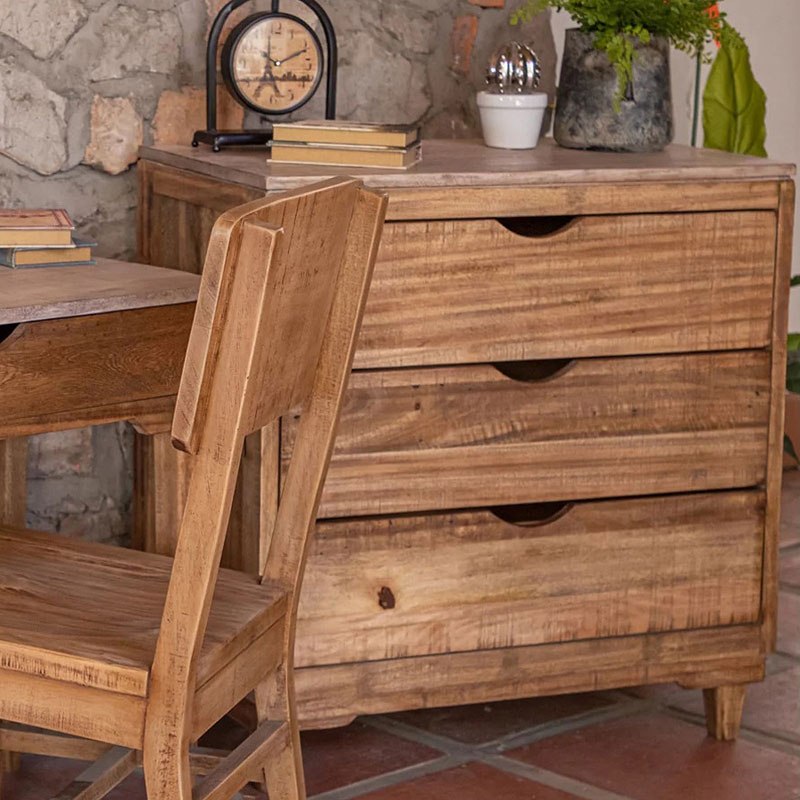 Tulum Drawer Chest IFD Furniture | Furniture Cart
