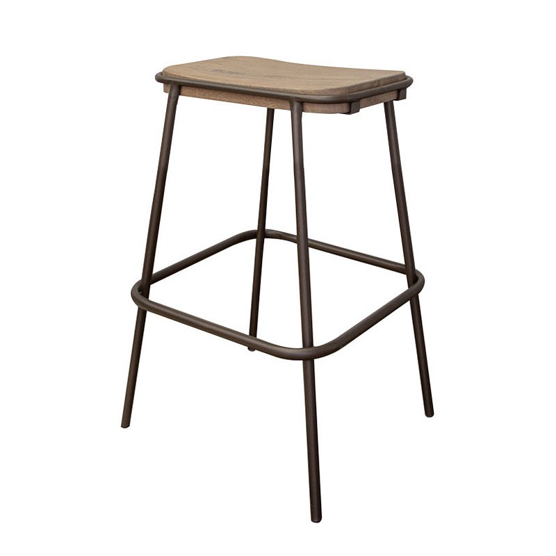 Natural Parota 30 Inch Stool IFD Furniture | Furniture Cart