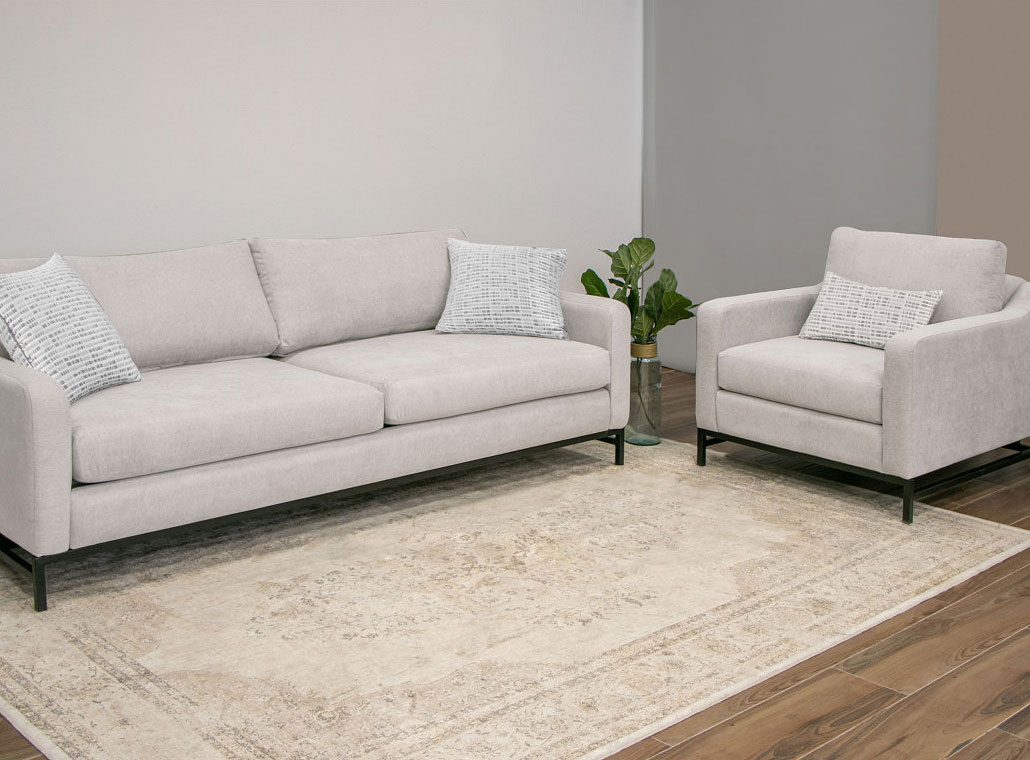 Maison Living Room Set (Ivory) IFD Furniture | Furniture Cart