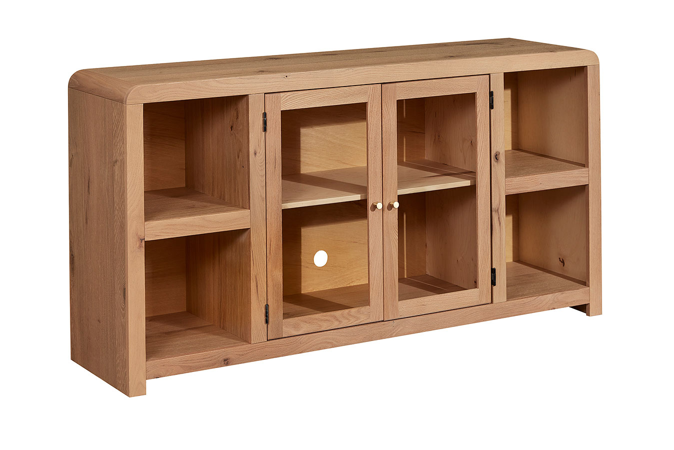 Cooper 66 Inch Console W/ 2 Doors (Blonde) Aspenhome | Furniture Cart