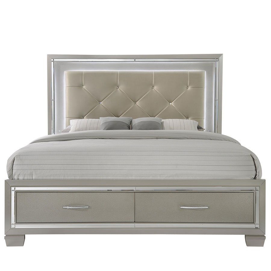 Platinum Storage Bed Elements Furniture | Furniture Cart