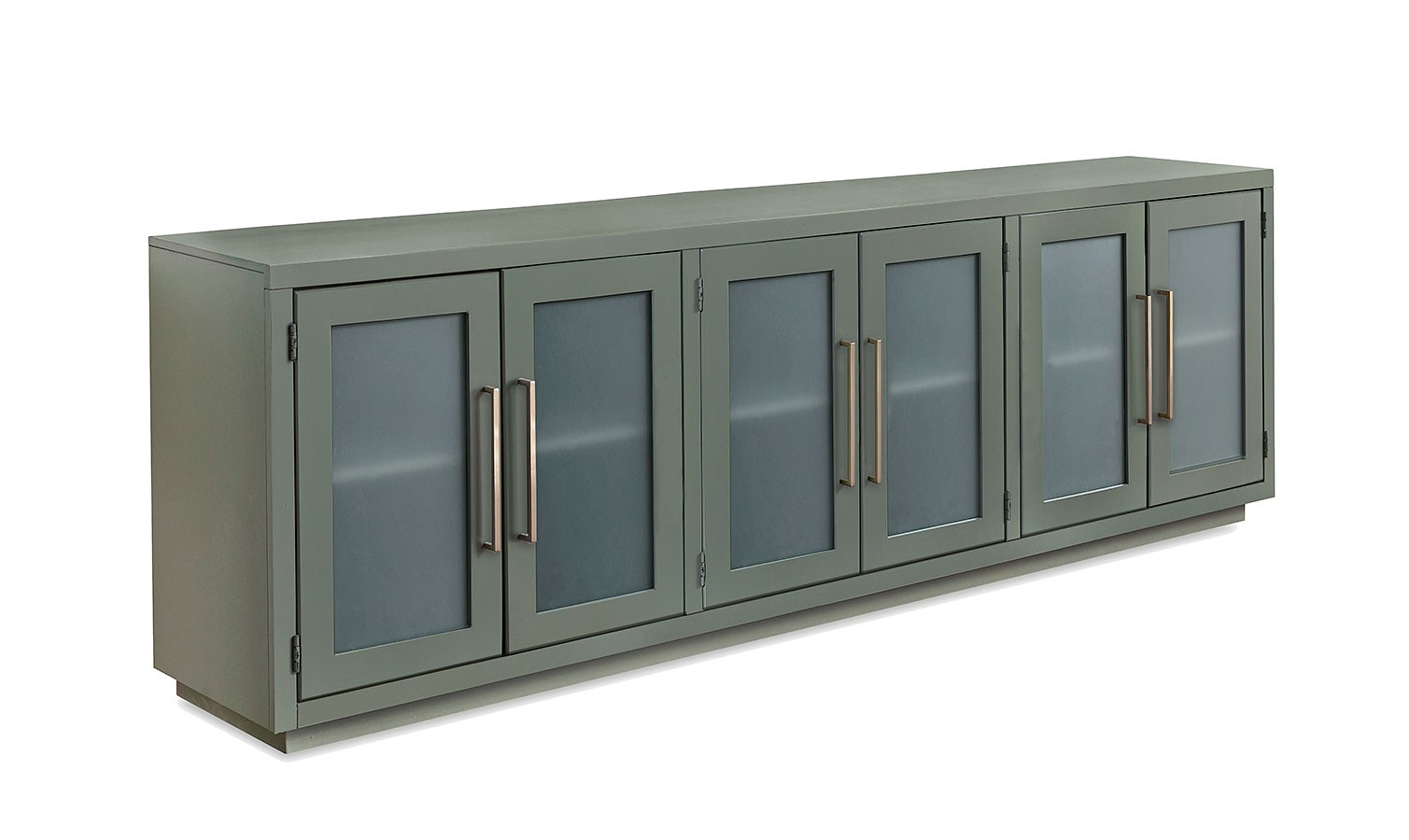 Perry 97 Inch Console W/ 6 Doors (Sage Green) Aspenhome | Furniture Cart