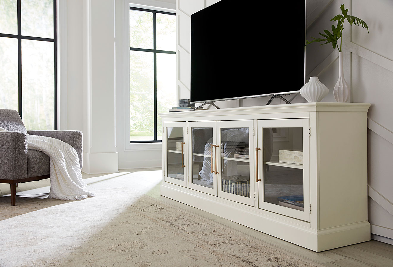Aspenhome Byron 84 Console with 4 Doors
