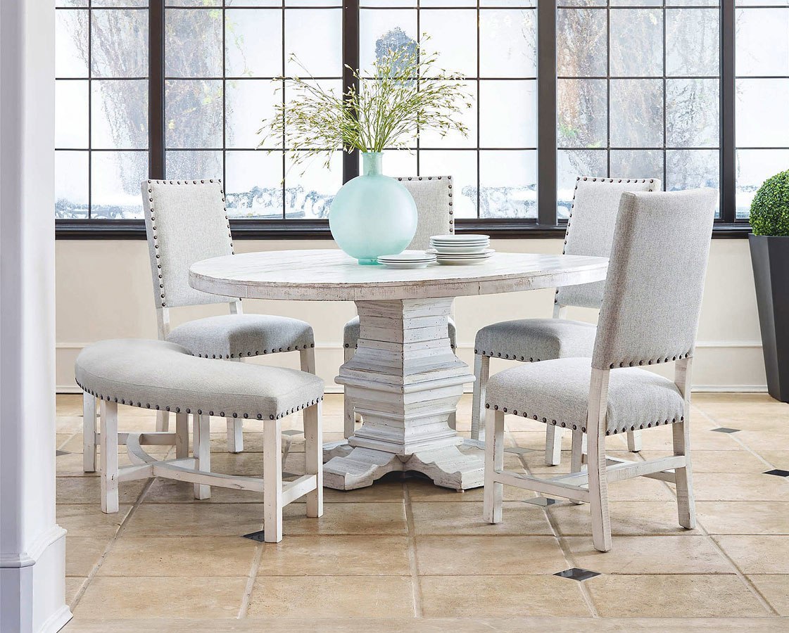 Condesa Dining Room Set W/ Fabric Back Chairs Elements Furniture ...