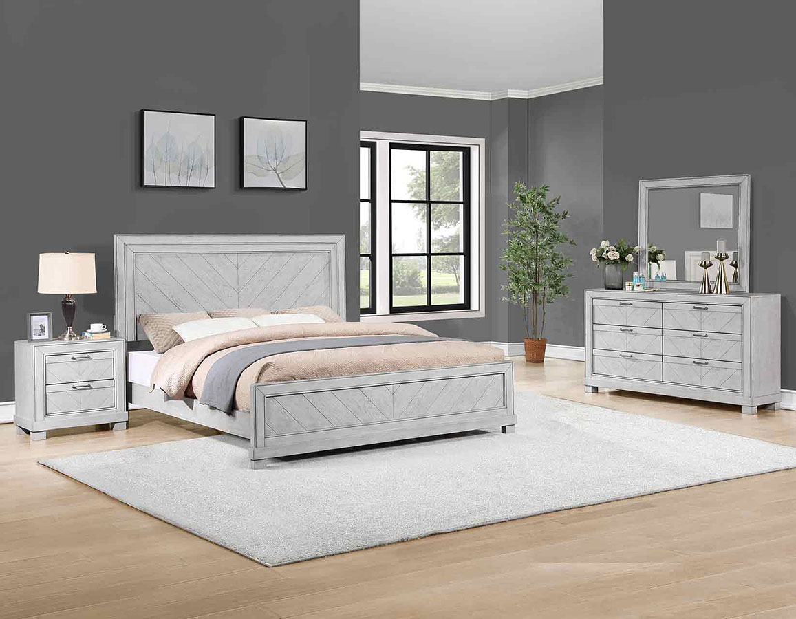 Montana Panel Bedroom Set (Gray) Steve Silver Furniture, 1 Reviews ...