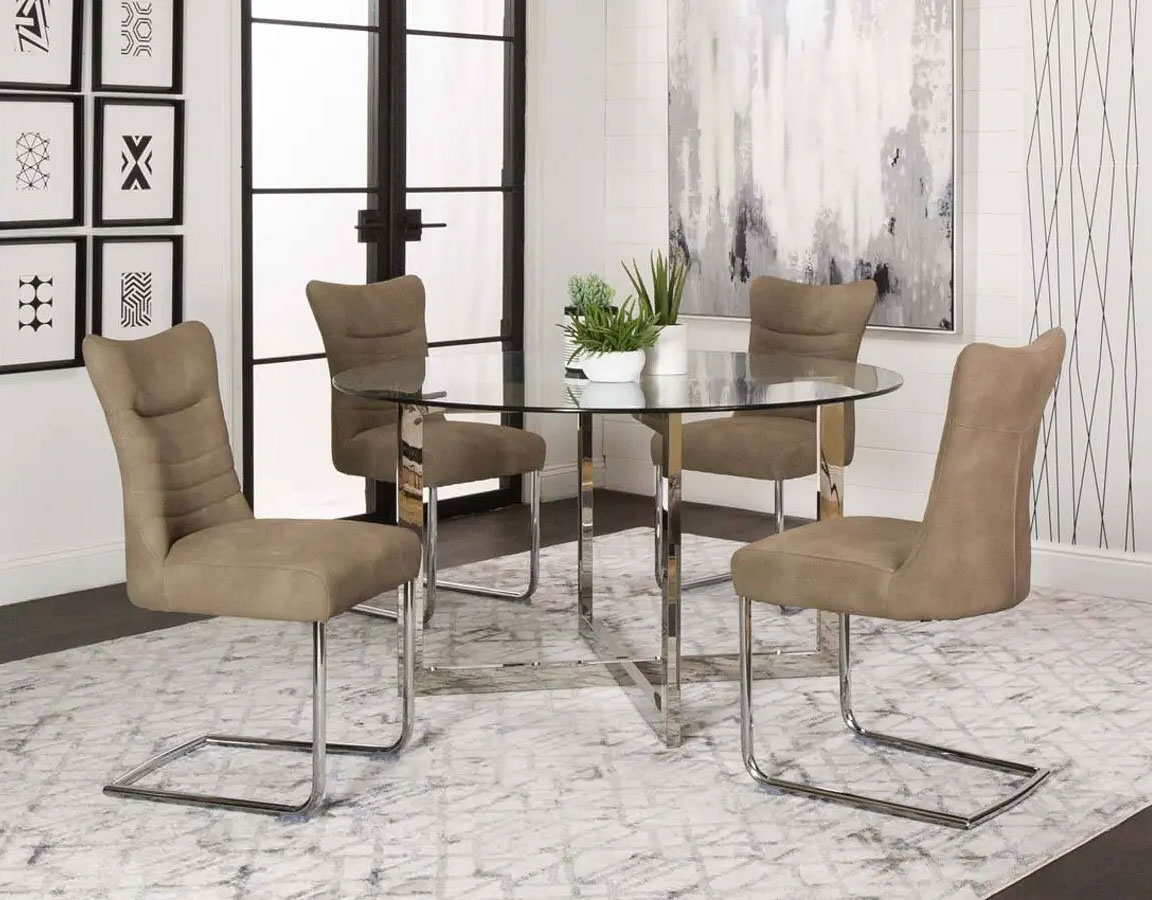 Emma Round Dining Room Set Cramco | Furniture Cart