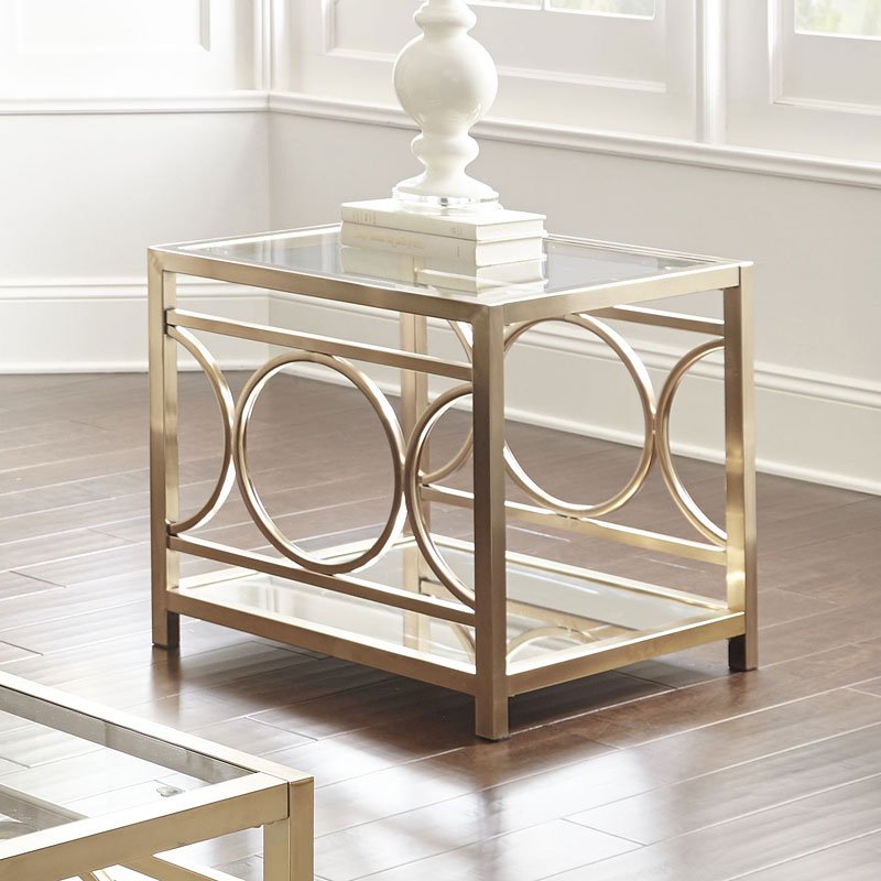Olympia End Table Steve Silver Furniture | Furniture Cart