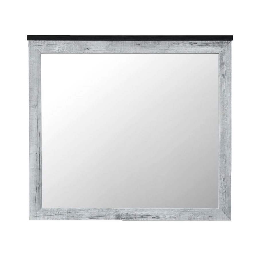 Ozark Grey Wash Panel Bedroom Set Global Furniture | Furniture Cart