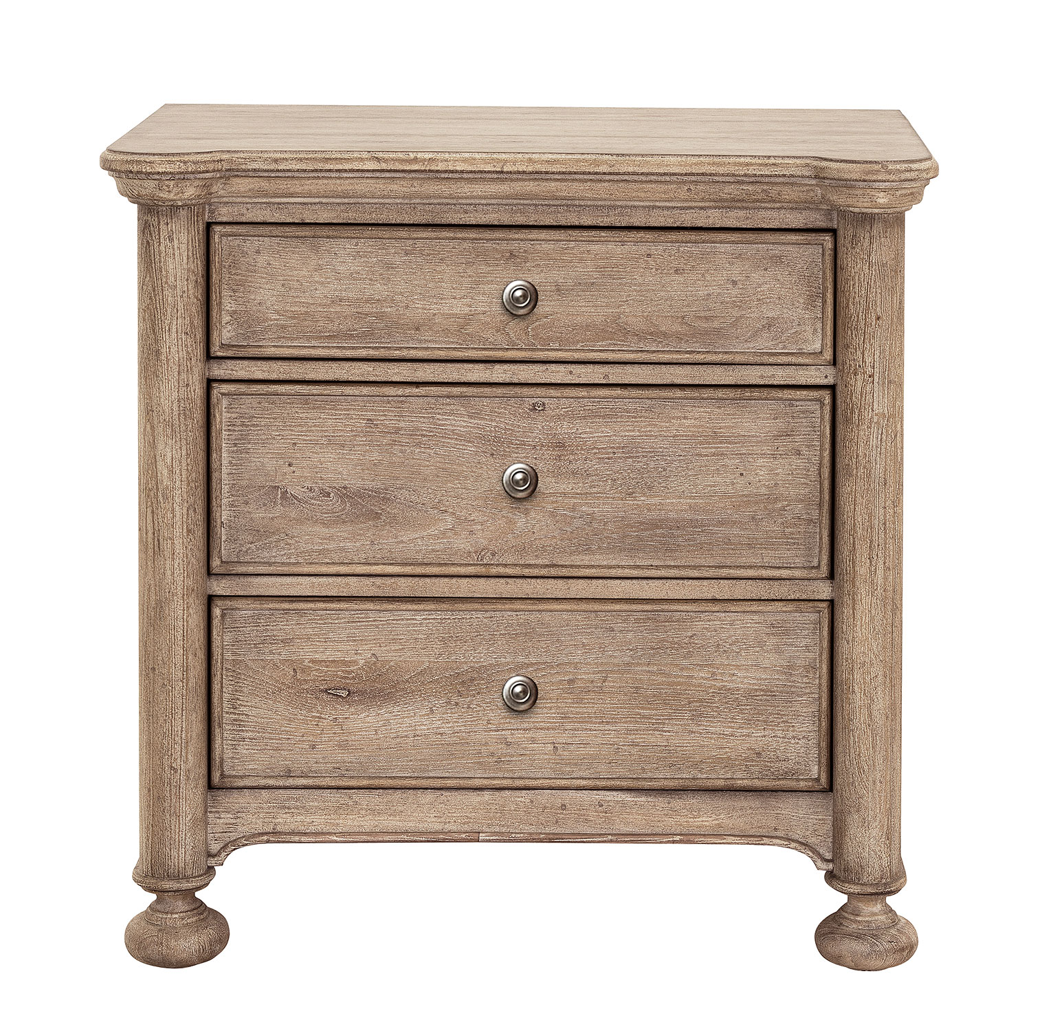 Higgins Street 3-Drawer Nightstand W/ USB-C Pulaski Furniture ...