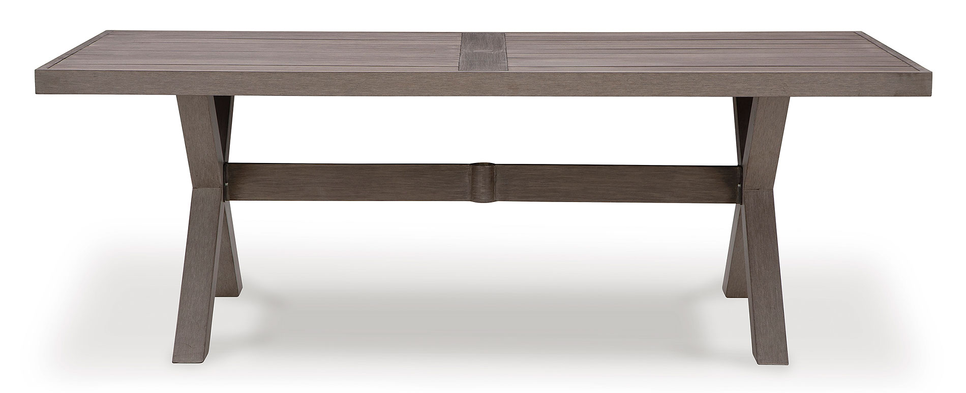 Hillside Barn Outdoor Dining Table W/ Umbrella Option Signature Design ...