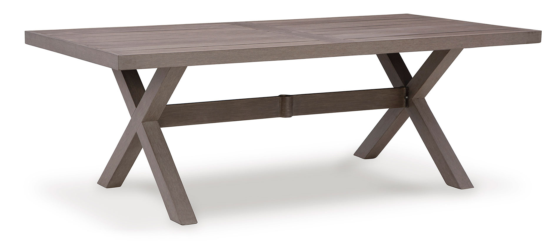 Hillside Barn Outdoor Dining Table W/ Umbrella Option Signature Design ...