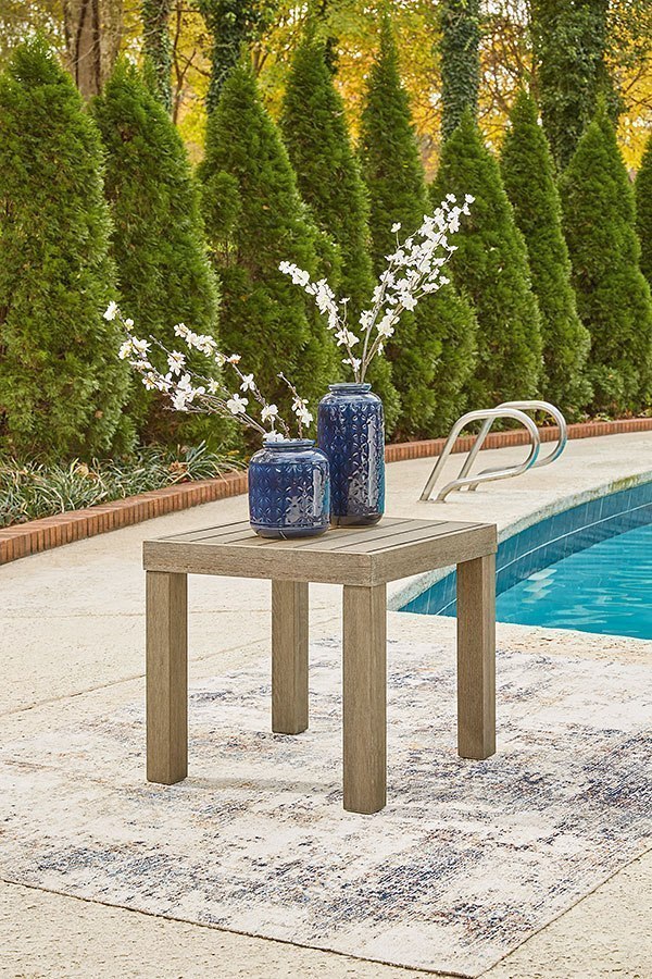 Silo Point Outdoor End Table Signature Design | Furniture Cart