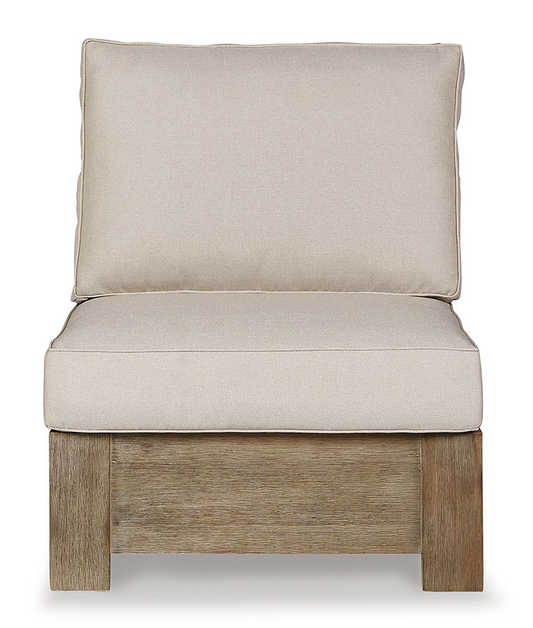Silo Point Outdoor Armless Chair Signature Design | Furniture Cart
