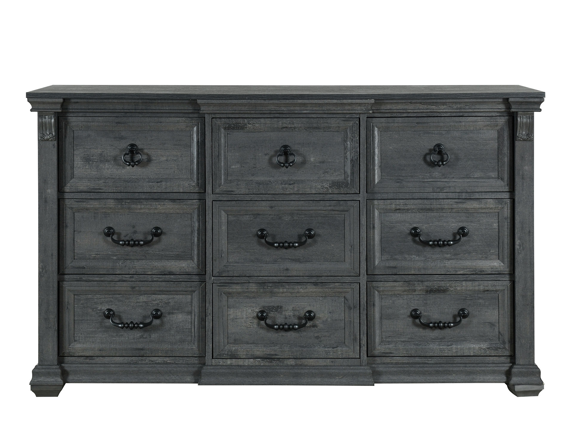 Tatum Grey Storage Bedroom Set Global Furniture | Furniture Cart