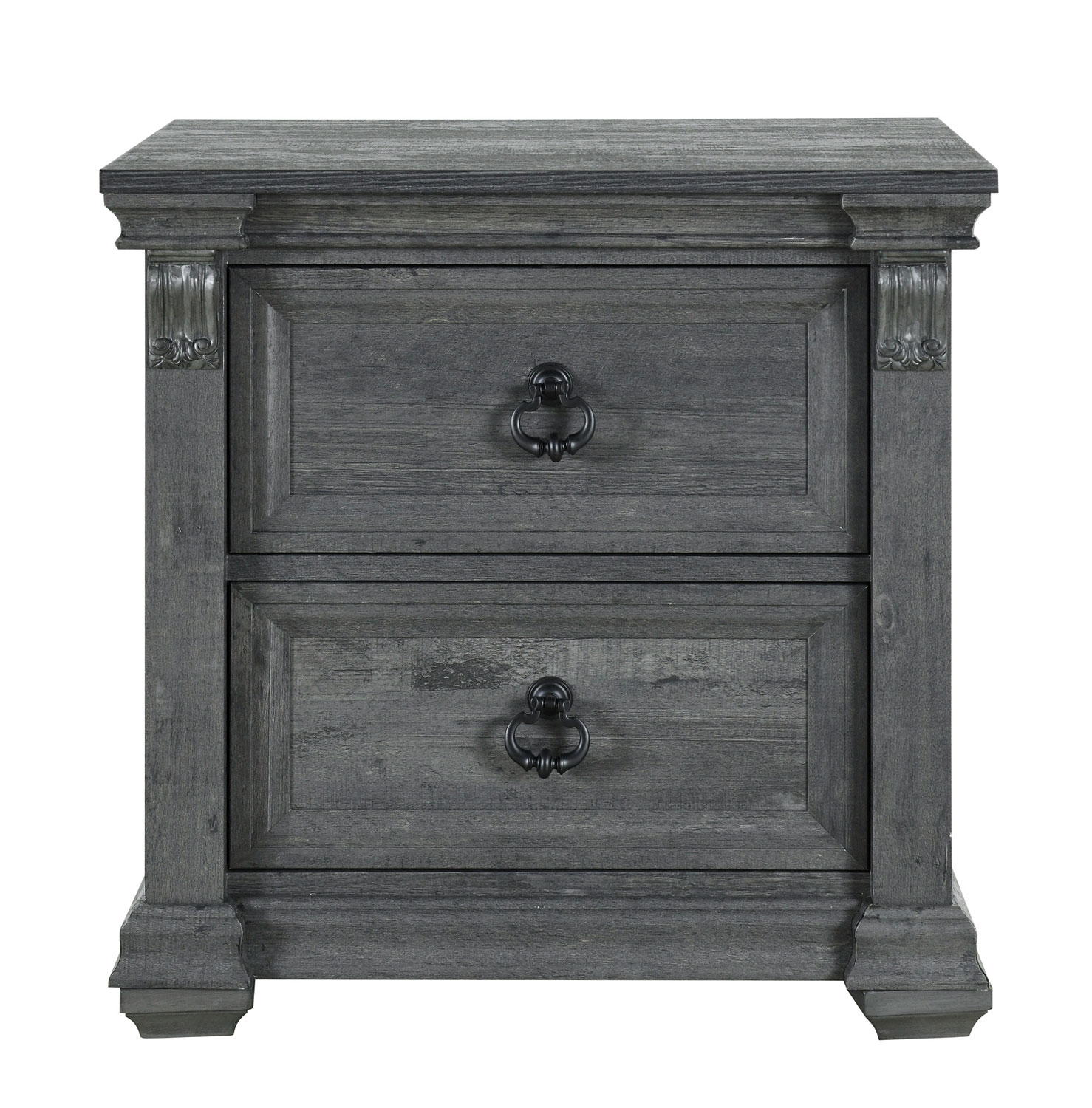 Tatum Grey Storage Bedroom Set Global Furniture | Furniture Cart