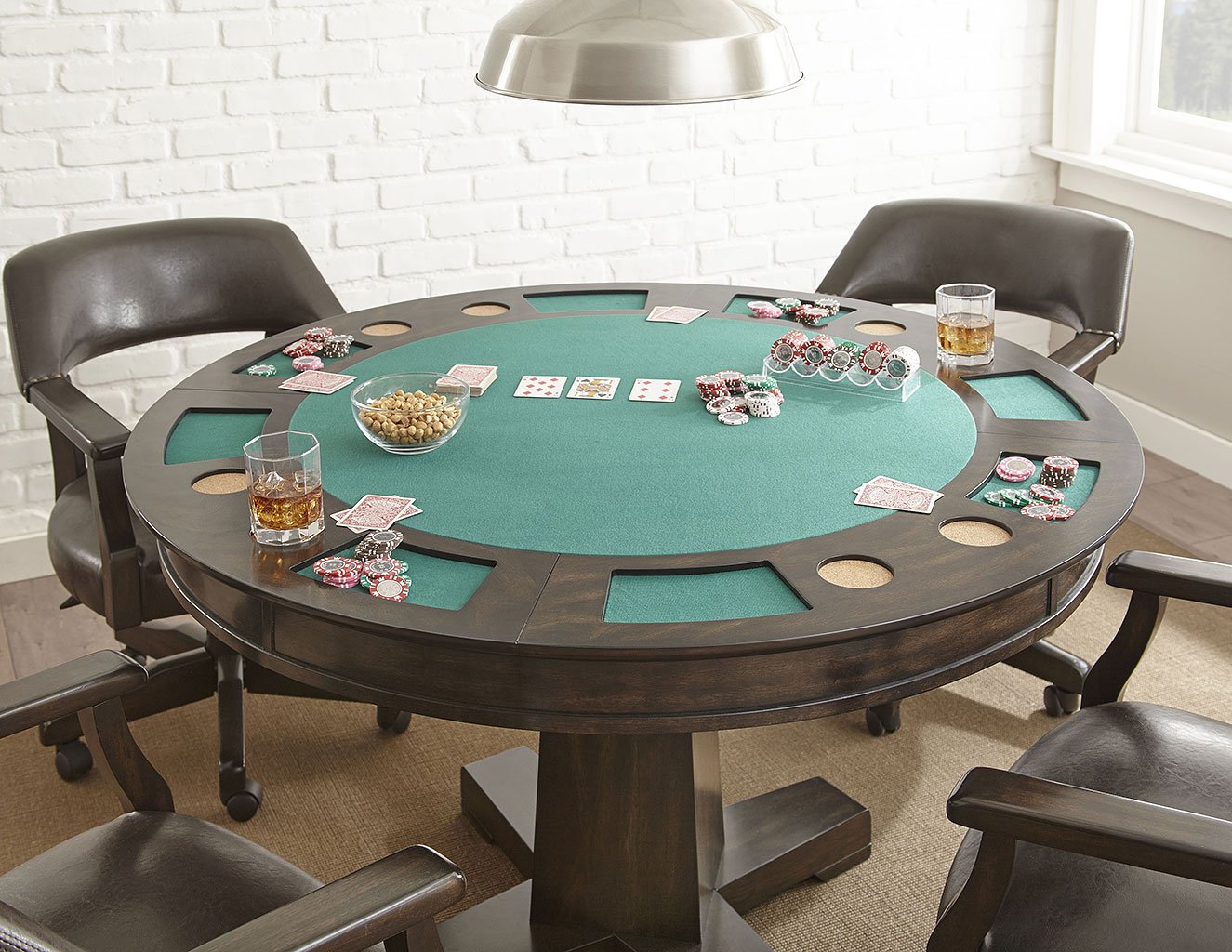 Ruby Game Table Steve Silver Furniture | Furniture Cart