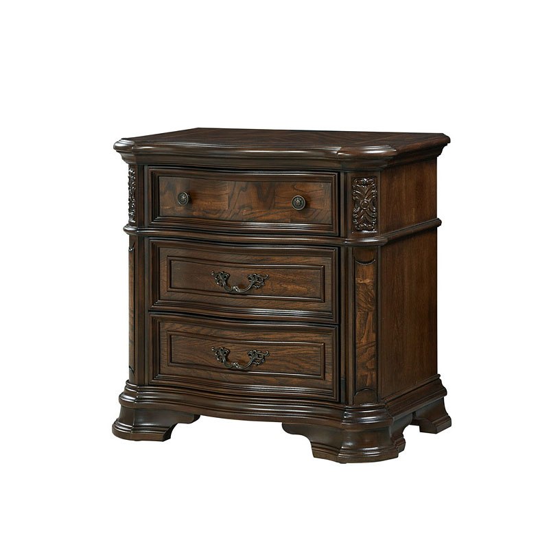 Royale Nightstand Steve Silver Furniture | Furniture Cart