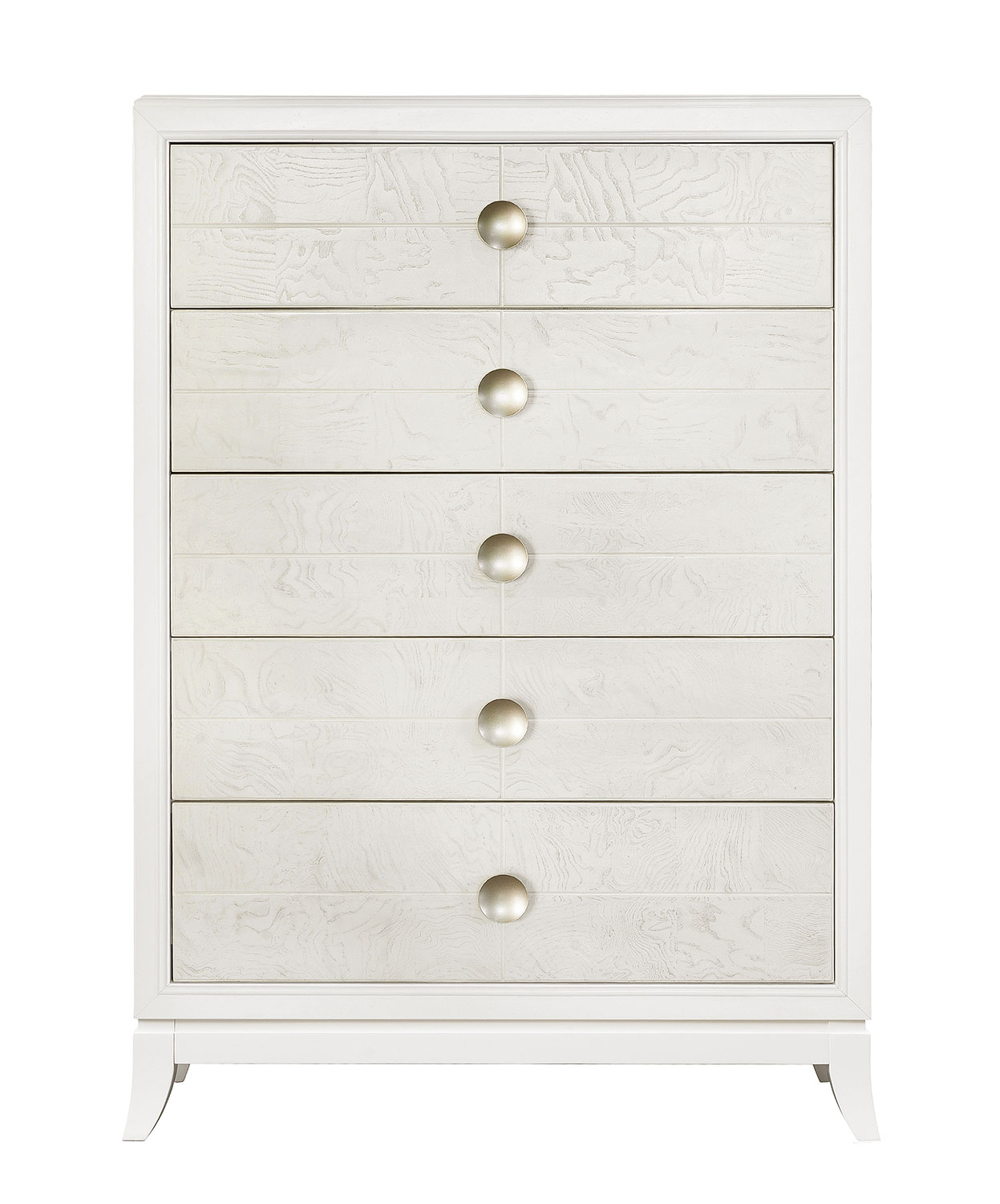 Melrose Panel Bedroom Set (White) Samuel Lawrence Furniture | Furniture ...