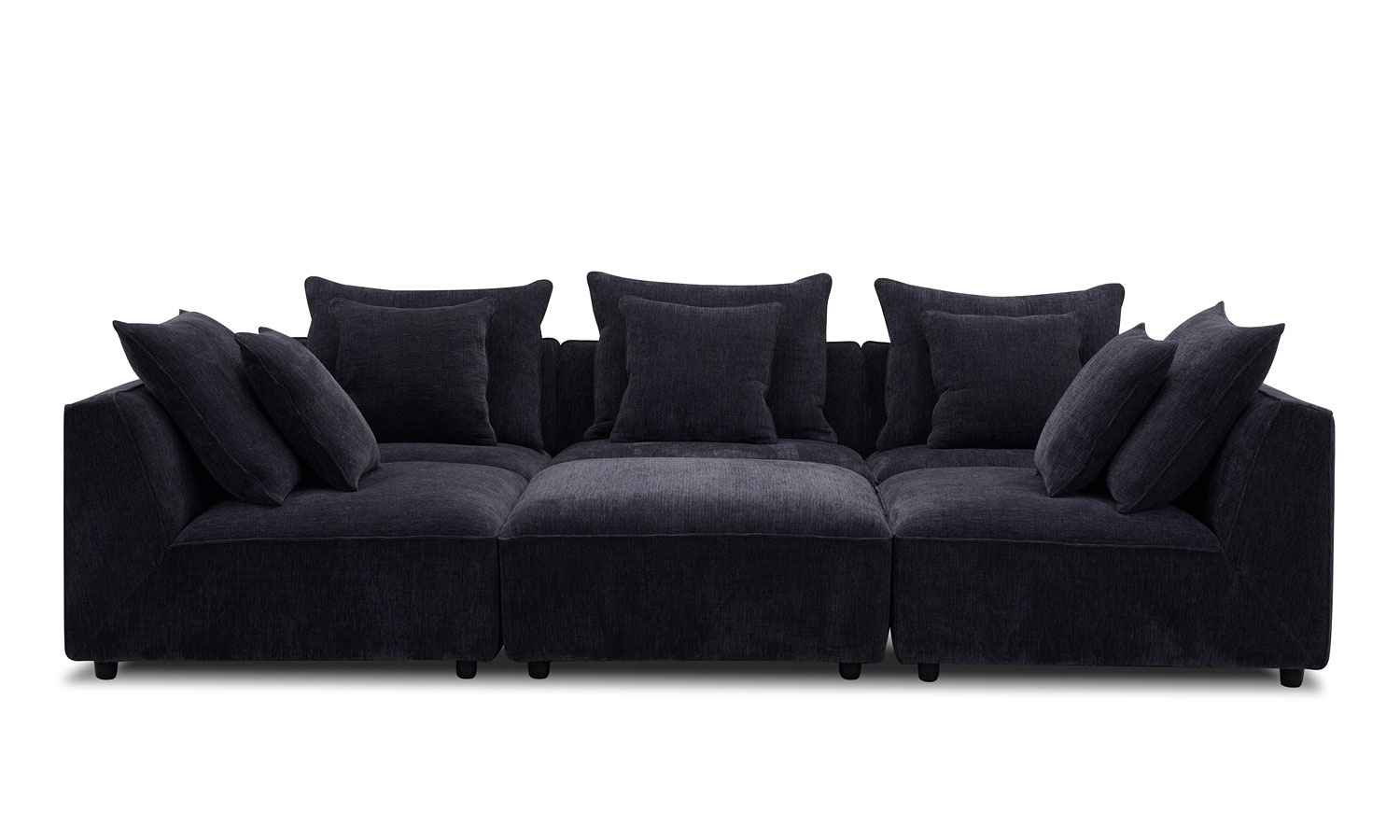 Recess Reptile Blue 6-Piece Sectional Parker Living | Furniture Cart