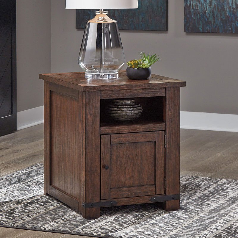 Budmore End Table Signature Design | Furniture Cart