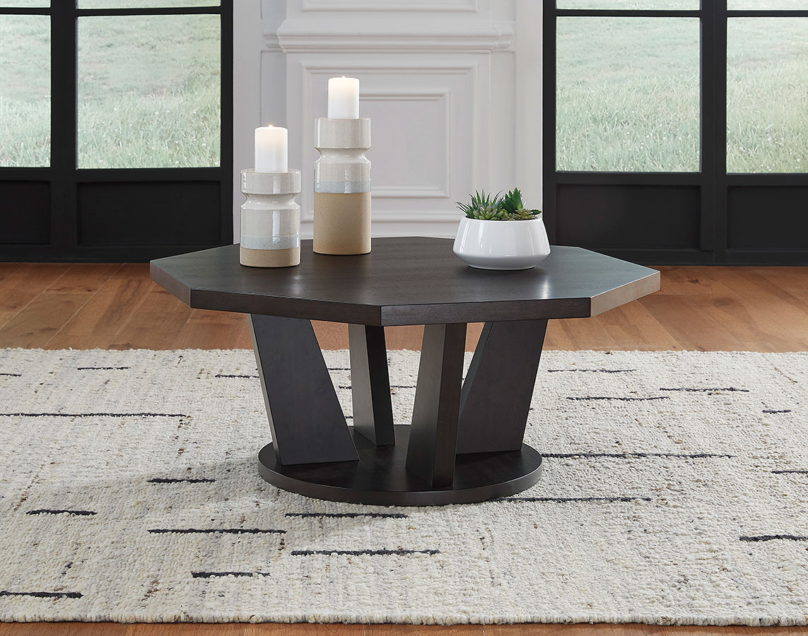 Brixley Pier Graphite Sectional Set BenchCraft | Furniture Cart