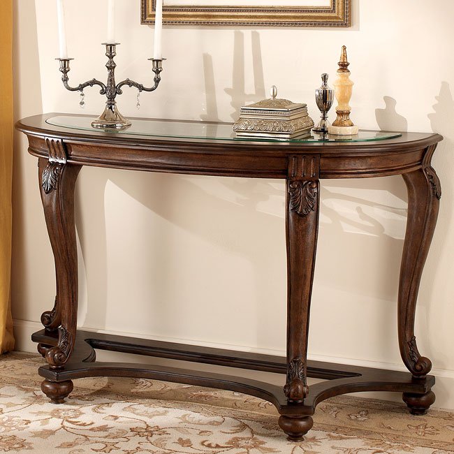 Norcastle Sofa Table Signature Design, 6 Reviews | Furniture Cart