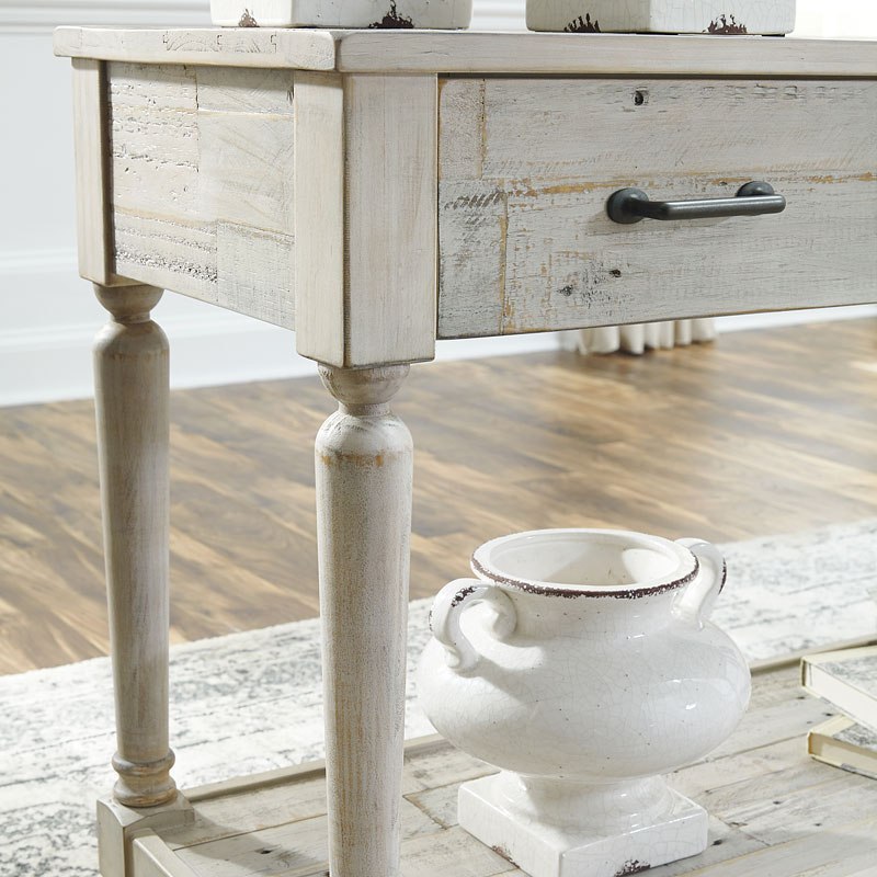 Shawnalore Sofa Table Signature Design | Furniture Cart