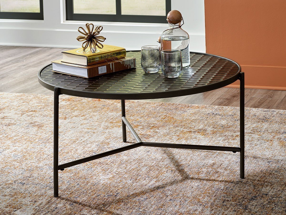 Doraley Cocktail Table Signature Design | Furniture Cart