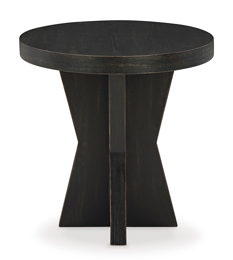Galliden Round End Table Signature Design, 2 Reviews | Furniture Cart
